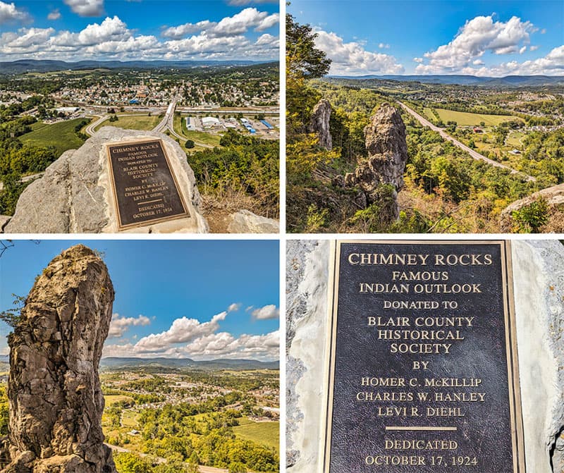 Exploring the Scenic Views at Chimney Rocks Park in Blair County