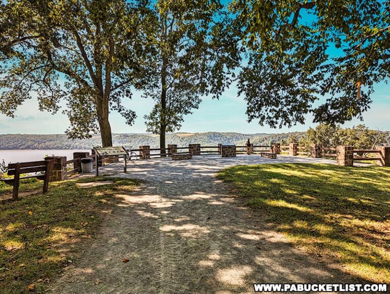 Exploring Hawk Point Overlook in Lancaster County - PA Bucket List