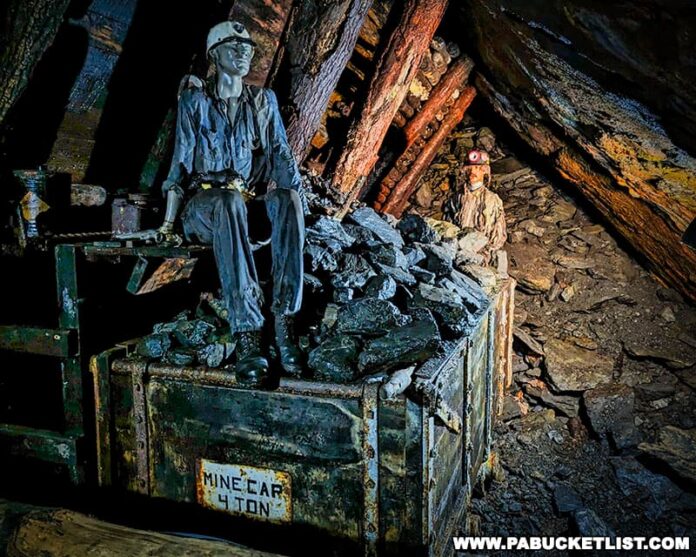 Exploring Pioneer Tunnel Coal Mine in Schuylkill County - PA Bucket List