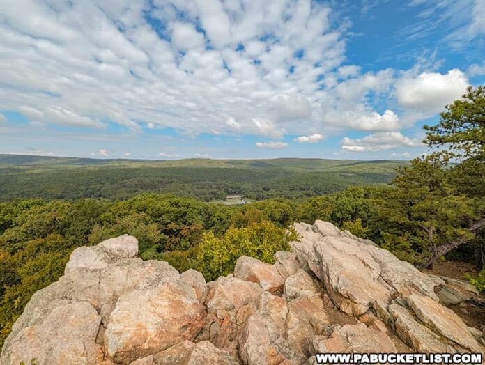 Exploring Pole Steeple Overlook in the Michaux State Forest - PA Bucket ...