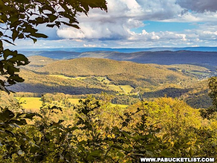 Hiking to Ralph's Majestic Vista in Centre County