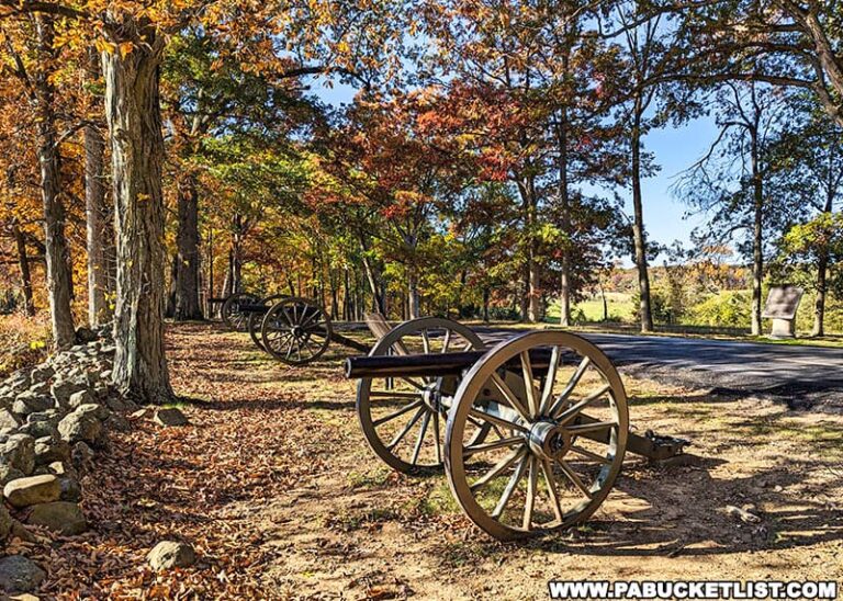 The Best Fall Foliage Views on the Gettysburg Battlefield - PA Bucket List
