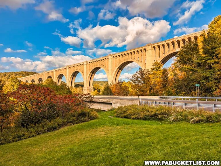 Exploring the Tunkhannock Viaduct in Wyoming County - PA Bucket List