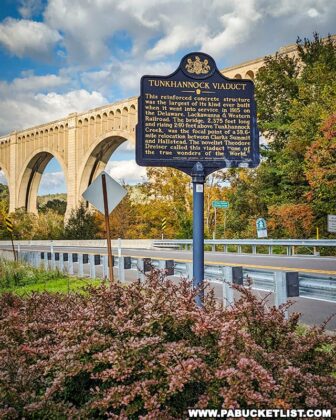 Exploring the Tunkhannock Viaduct in Wyoming County - PA Bucket List