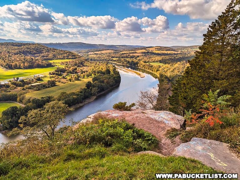Exploring Wyalusing Rocks Scenic Overlook in Bradford County
