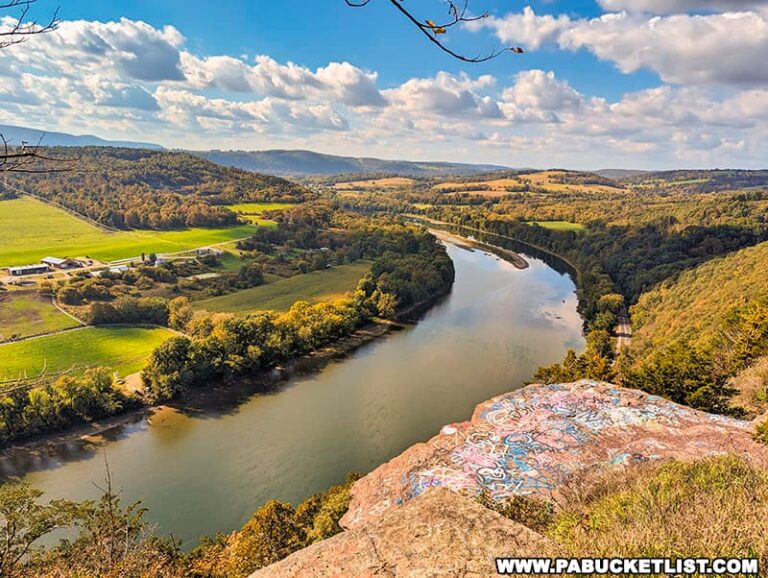 Exploring Wyalusing Rocks Scenic Overlook in Bradford County