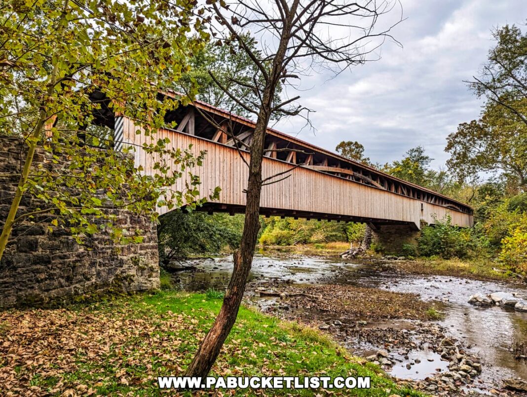 Pomeroy Academia Bridge | PA's Longest Covered Bridge - PA Bucket List