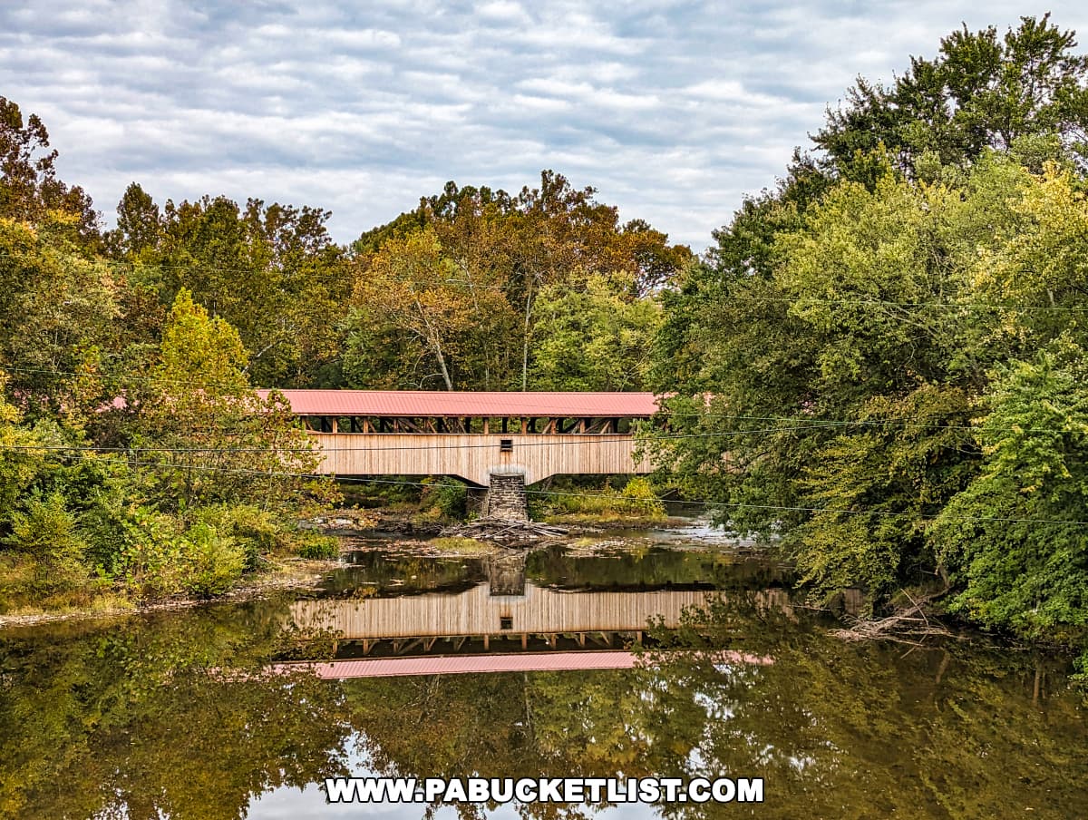 Pomeroy Academia Bridge | PA's Longest Covered Bridge - PA Bucket List