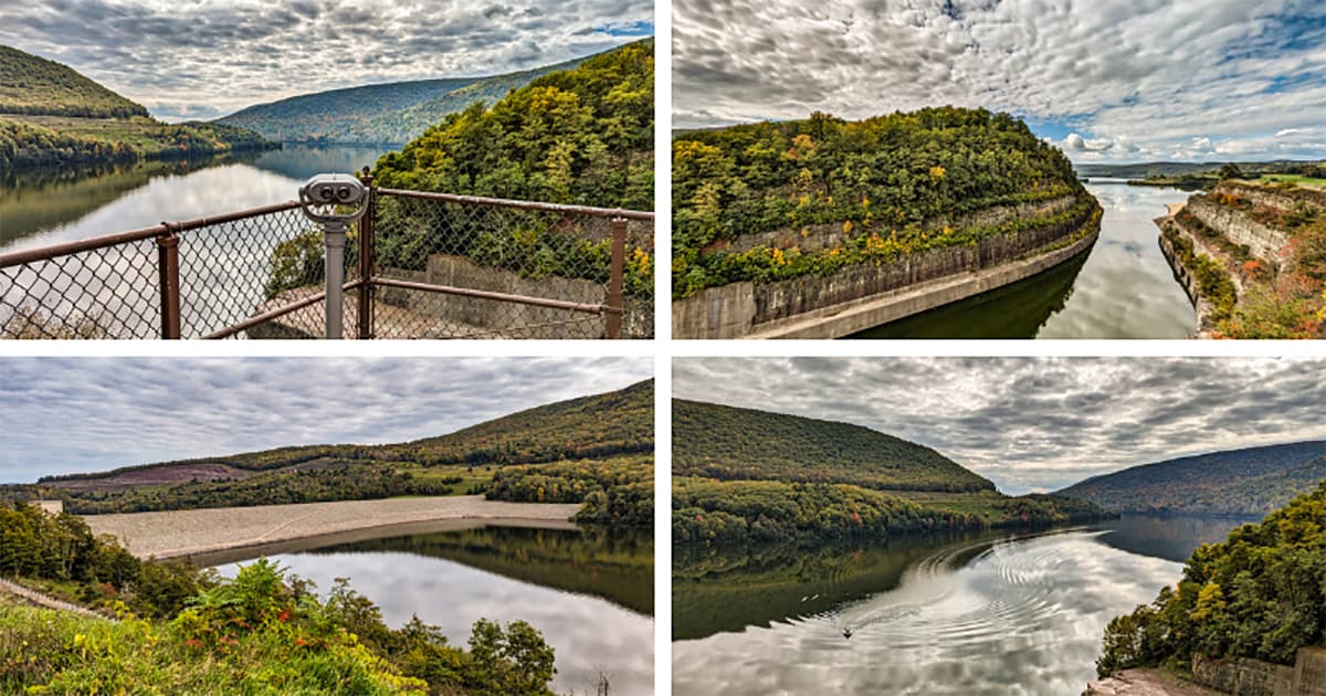 Exploring the Tioga-Hammond Lakes Overlook in Tioga County