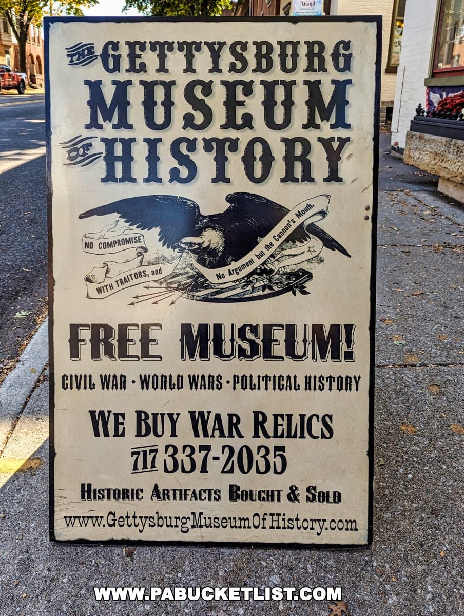 The Gettysburg Museum of History | Unusual Artifacts & Antiquities