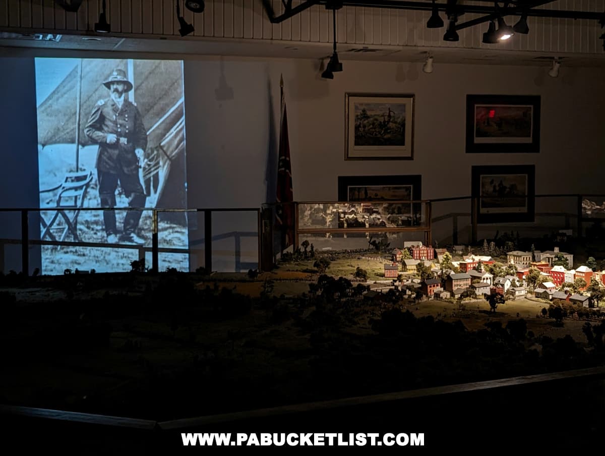 Exploring the Gettysburg Diorama and History Center - PA Bucket List