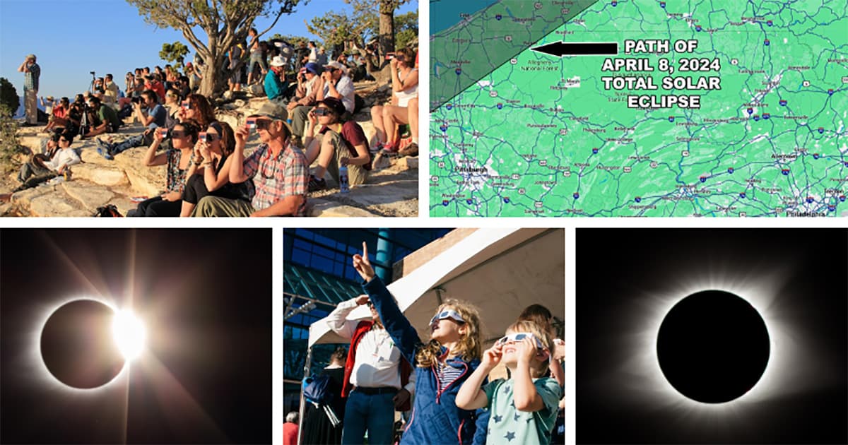 The April 2024 Total Solar Eclipse in PA | A Viewers' Guide - PA Bucket ...