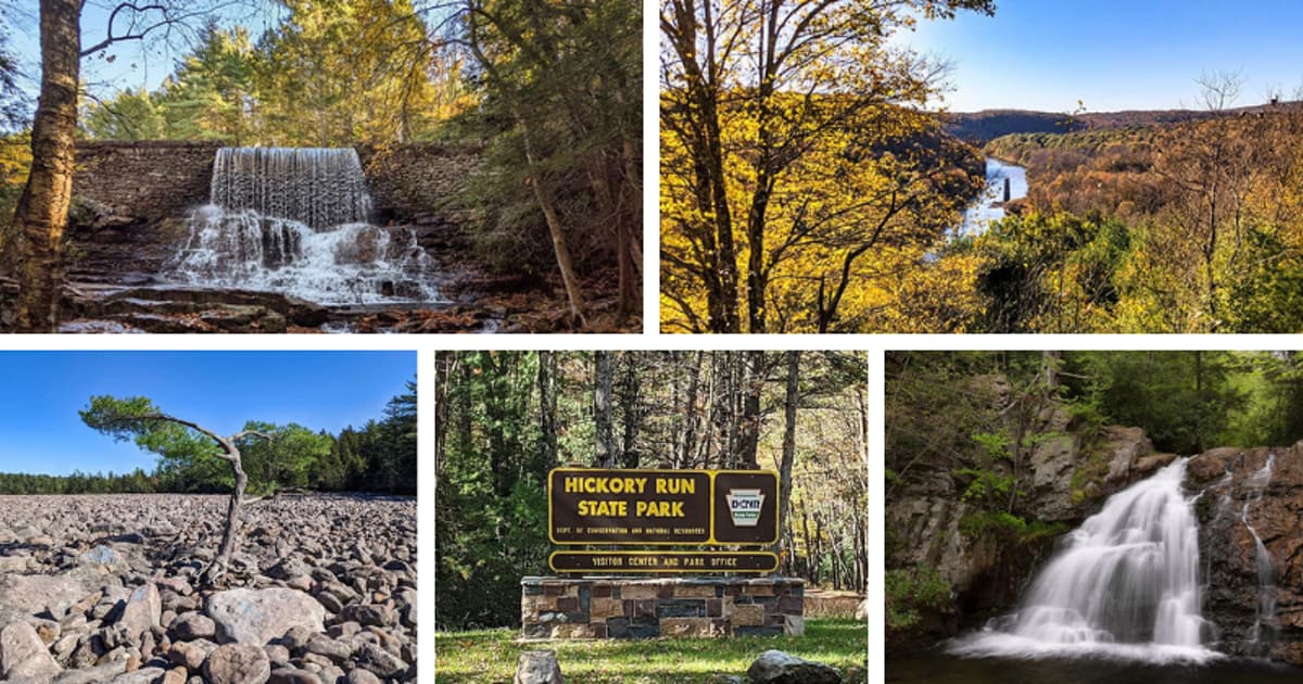 Exploring Hickory Run State Park in Carbon County