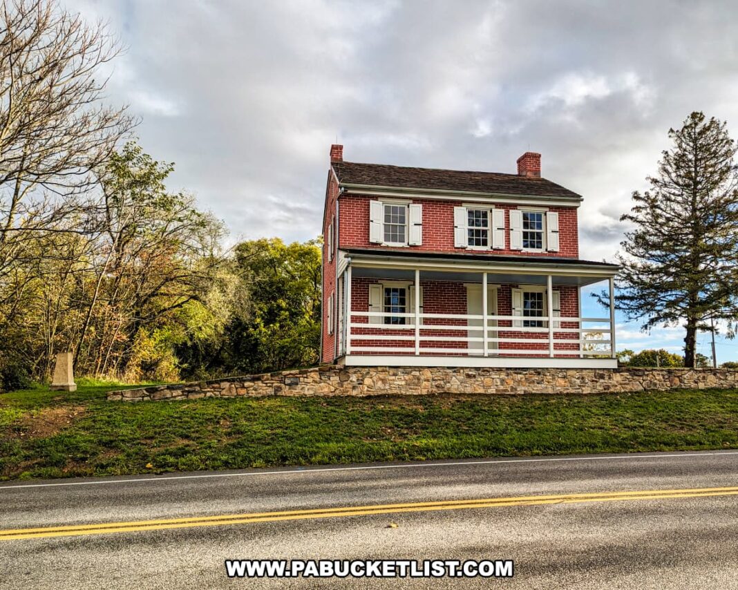 Exploring the Battle of Gettysburg First Shot Marker - PA Bucket List