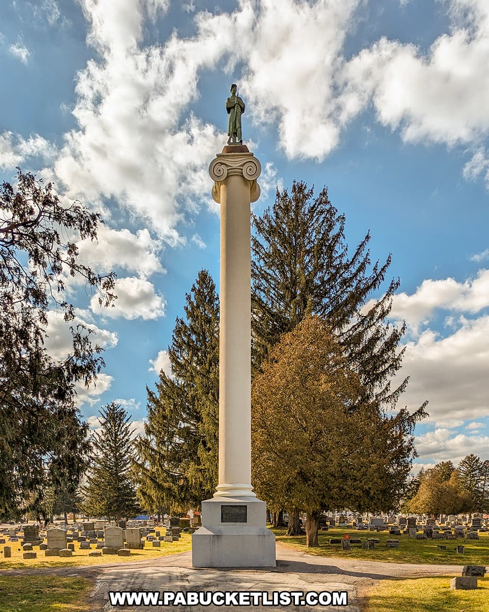 Standing Tall | The Capitol Column War Memorials in Central PA