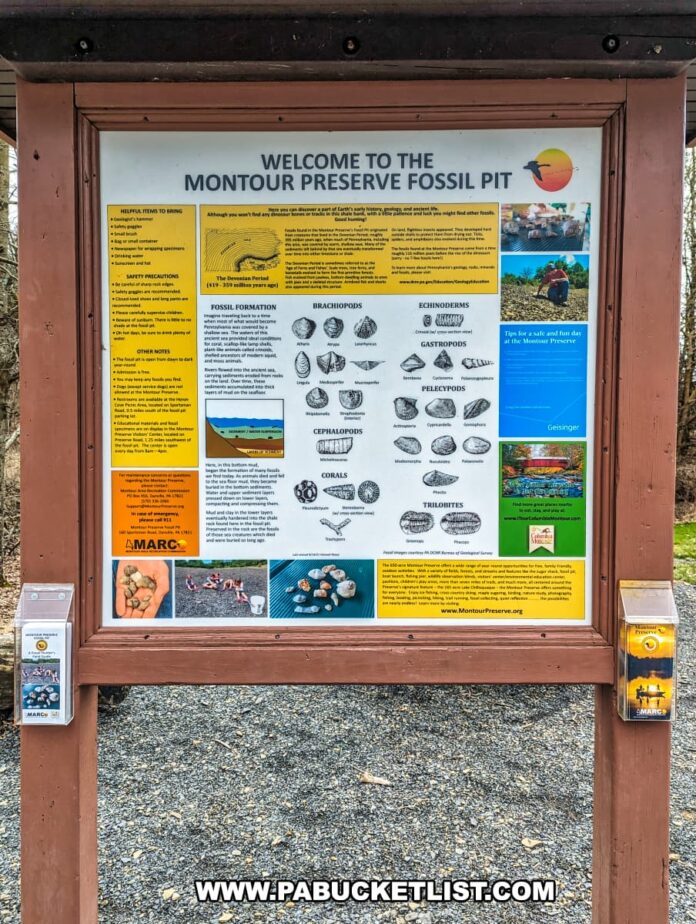 The Montour Preserve Fossil Pit | A Fossil Hunter's Paradise - PA ...