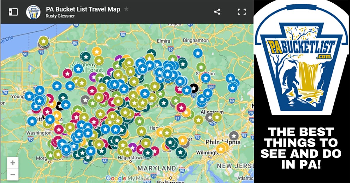 Destinations - PA Bucket List
