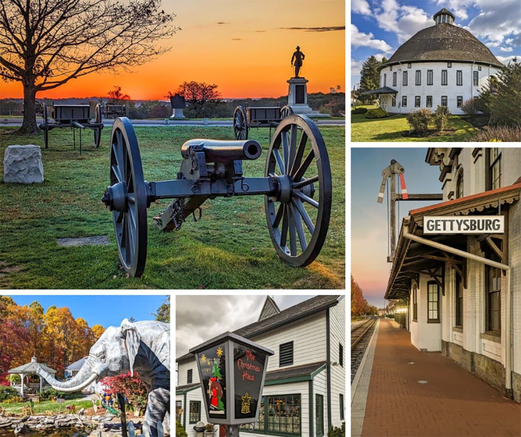 Exploring the Battle of Gettysburg First Shot Marker - PA Bucket List