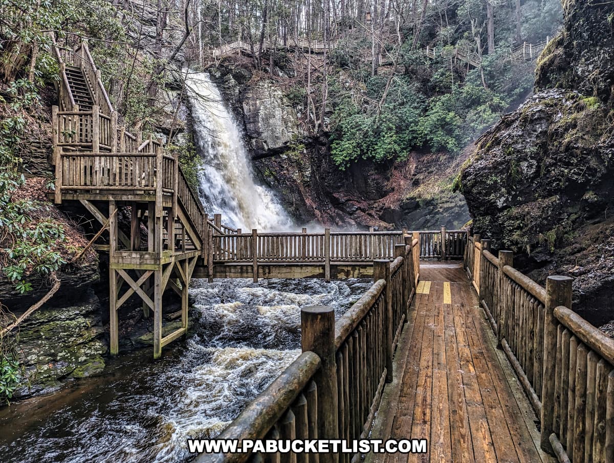 Exploring Bushkill Falls in Pike County - PA Bucket List
