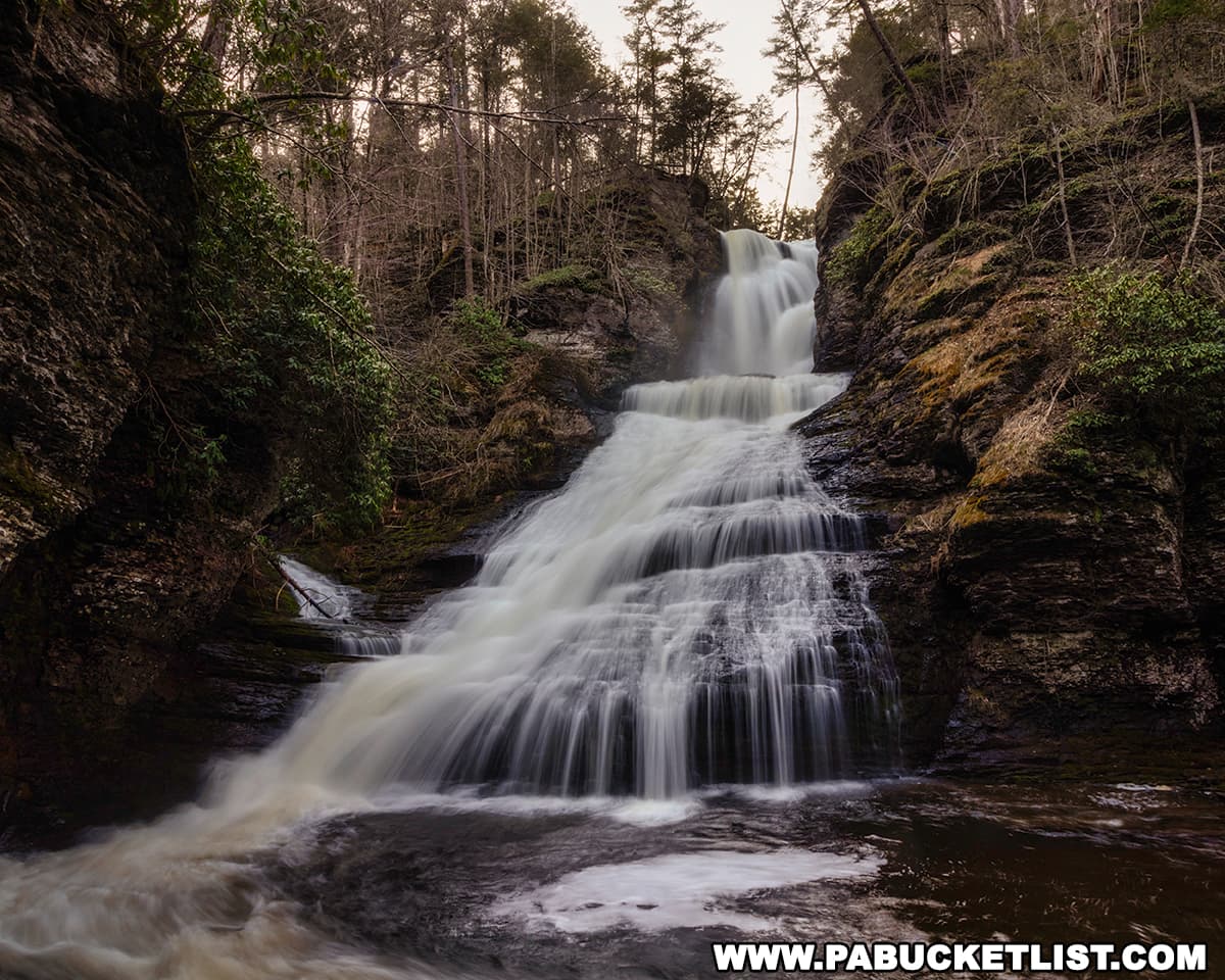 Exploring Dingmans Falls and Silverthread Falls in Pike County