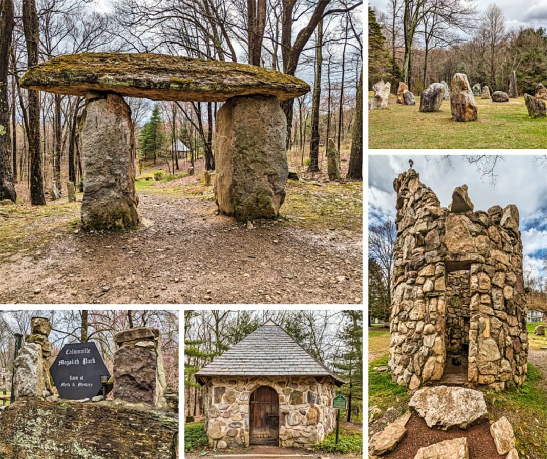 Exploring Columcille Megalith Park in Northampton County - PA Bucket List
