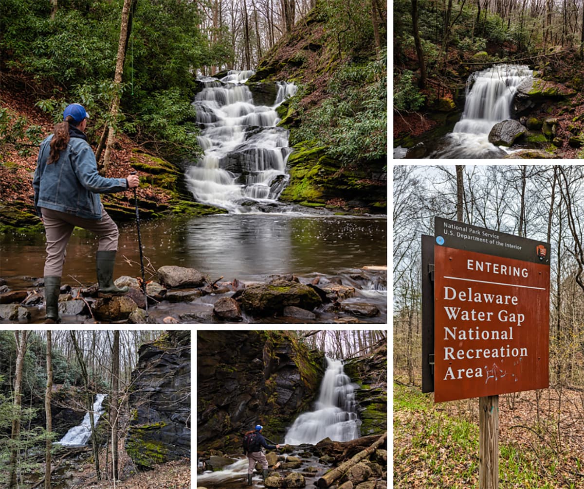 Exploring Slateford Creek Falls in Northampton County - PA Bucket List