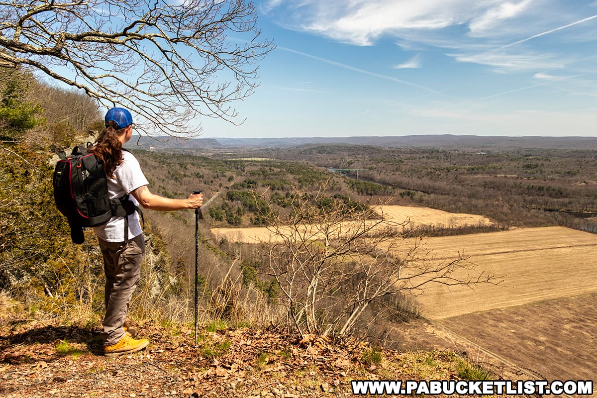 Exploring the Cliff Trail Overlooks in Pike County - PA Bucket List