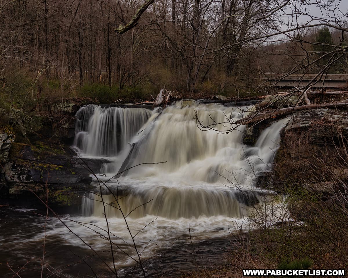 Exploring Resica Falls in Monroe County - PA Bucket List