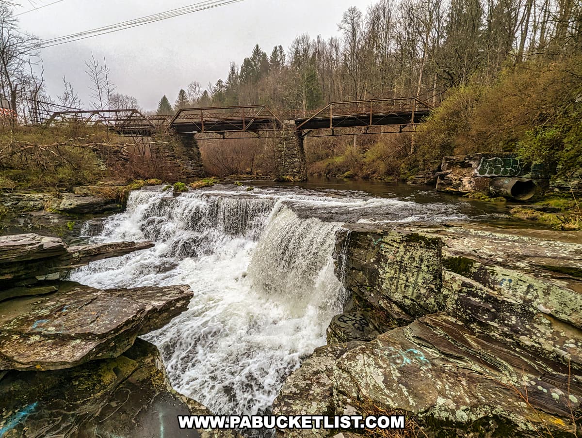 Exploring Tanners Falls in Wayne County - PA Bucket List