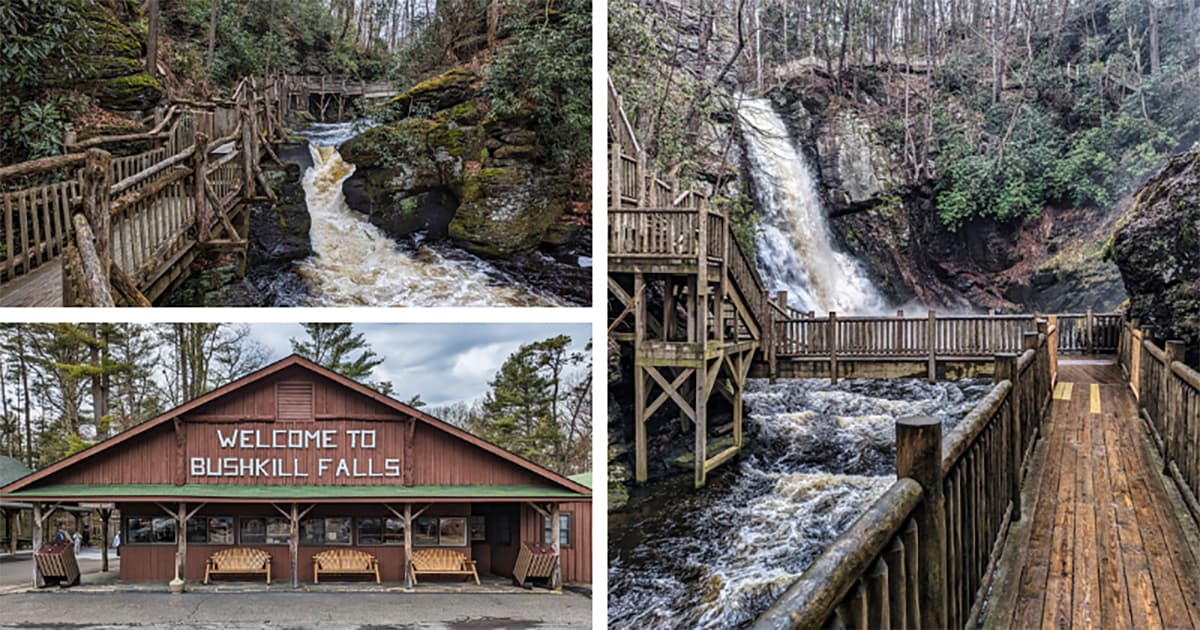 Exploring Bushkill Falls in Pike County - PA Bucket List