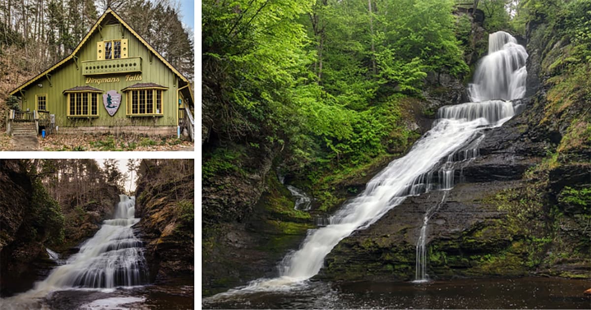Exploring Dingmans Falls and Silverthread Falls in Pike County