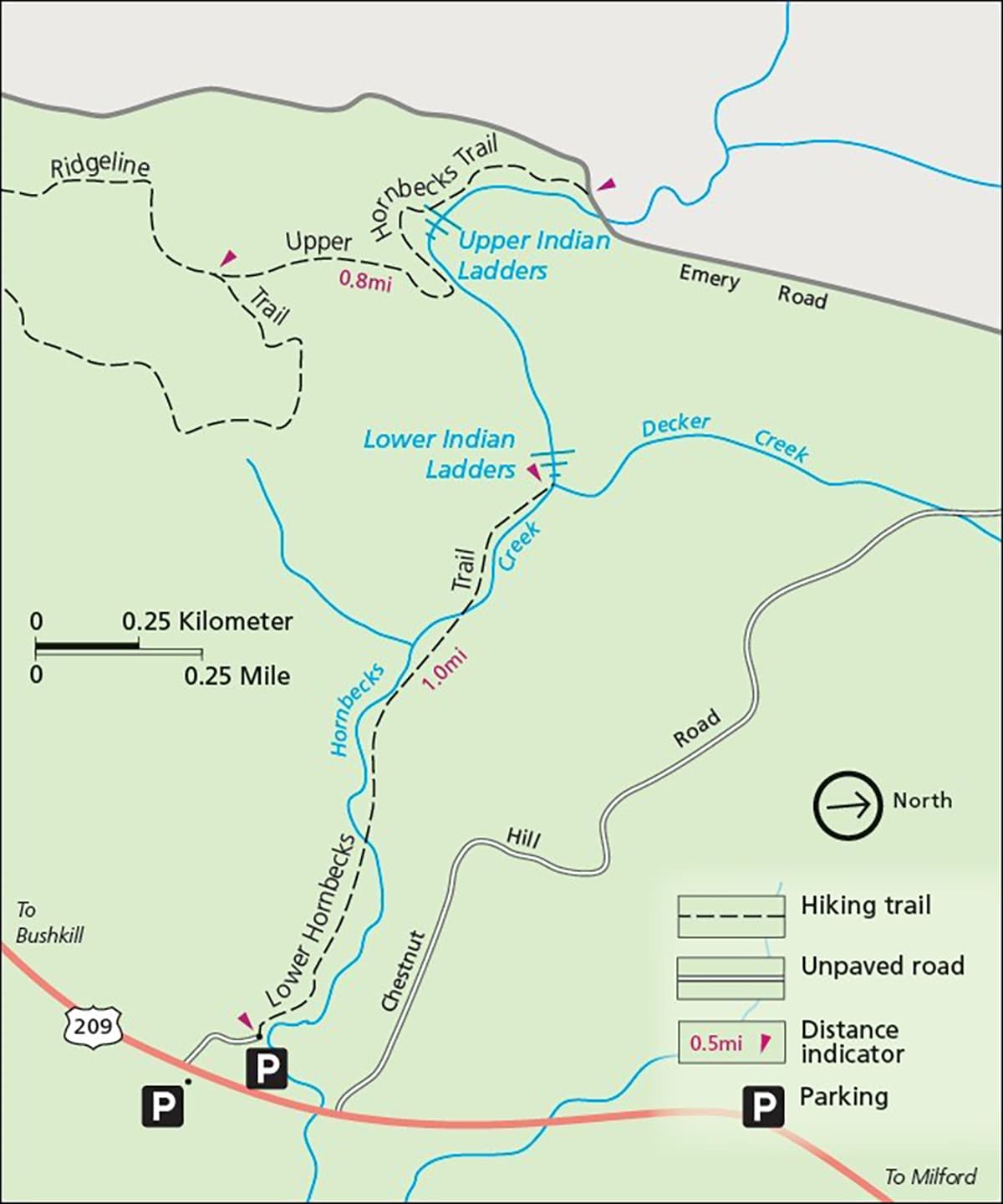 Exploring Lower Indian Ladders Falls in Pike County - PA Bucket List