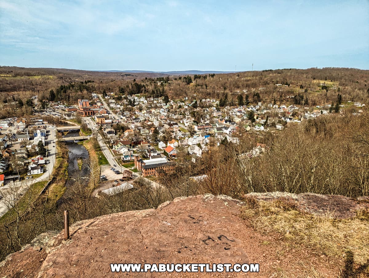 Exploring Irving Cliff Overlook in Wayne County - PA Bucket List
