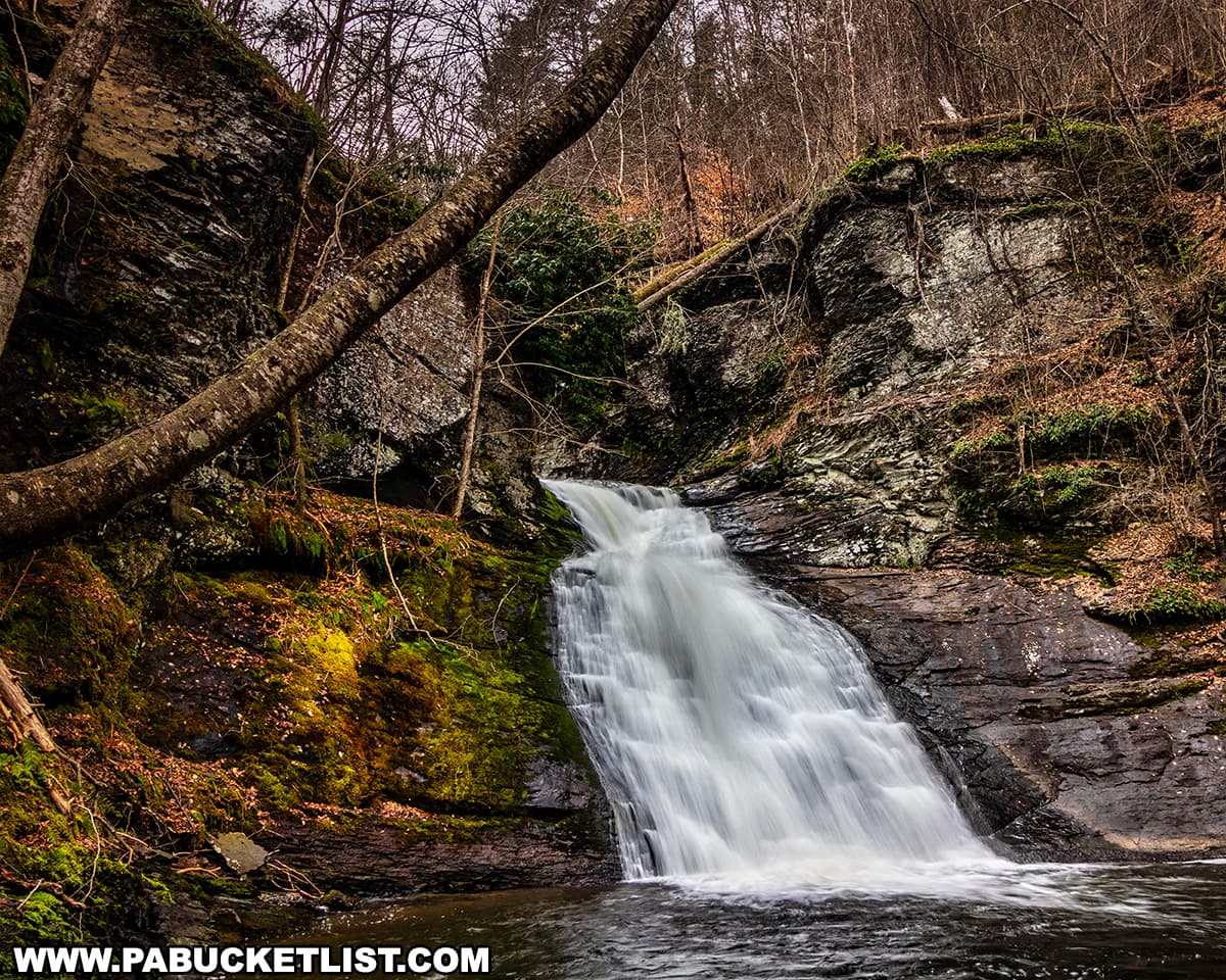 Exploring Lower Indian Ladders Falls in Pike County - PA Bucket List