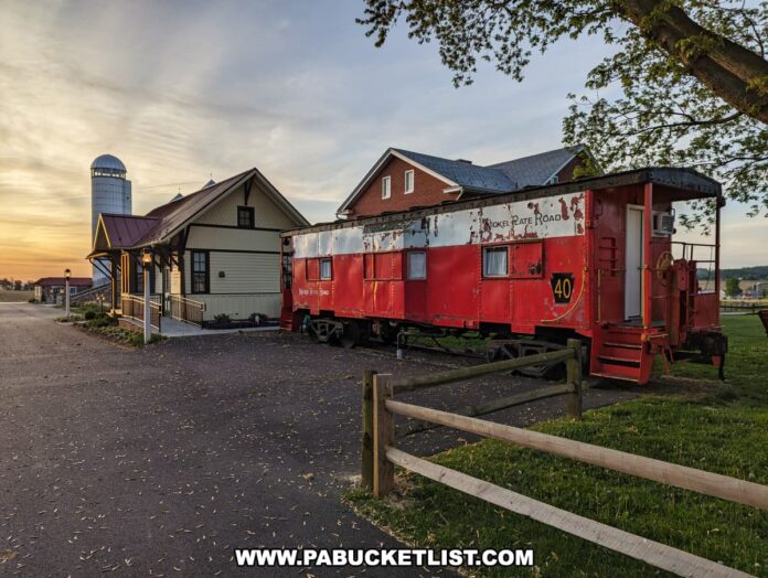 The Red Caboose Motel | Nostalgic Nights in Lancaster County