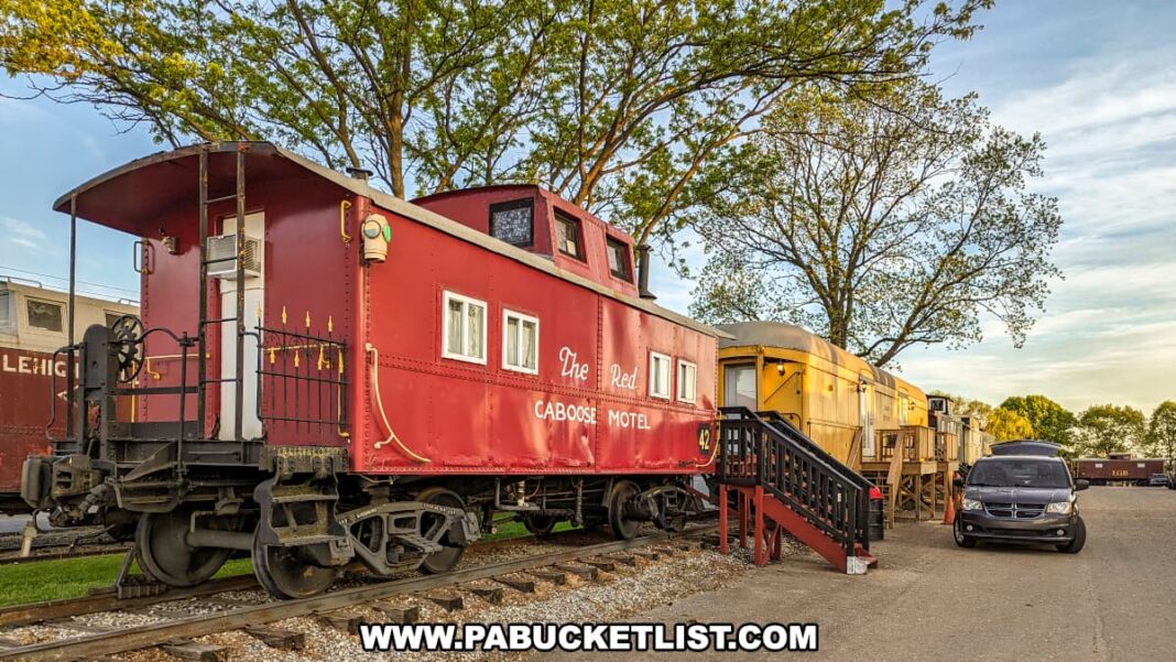 The Red Caboose Motel | Nostalgic Nights in Lancaster County