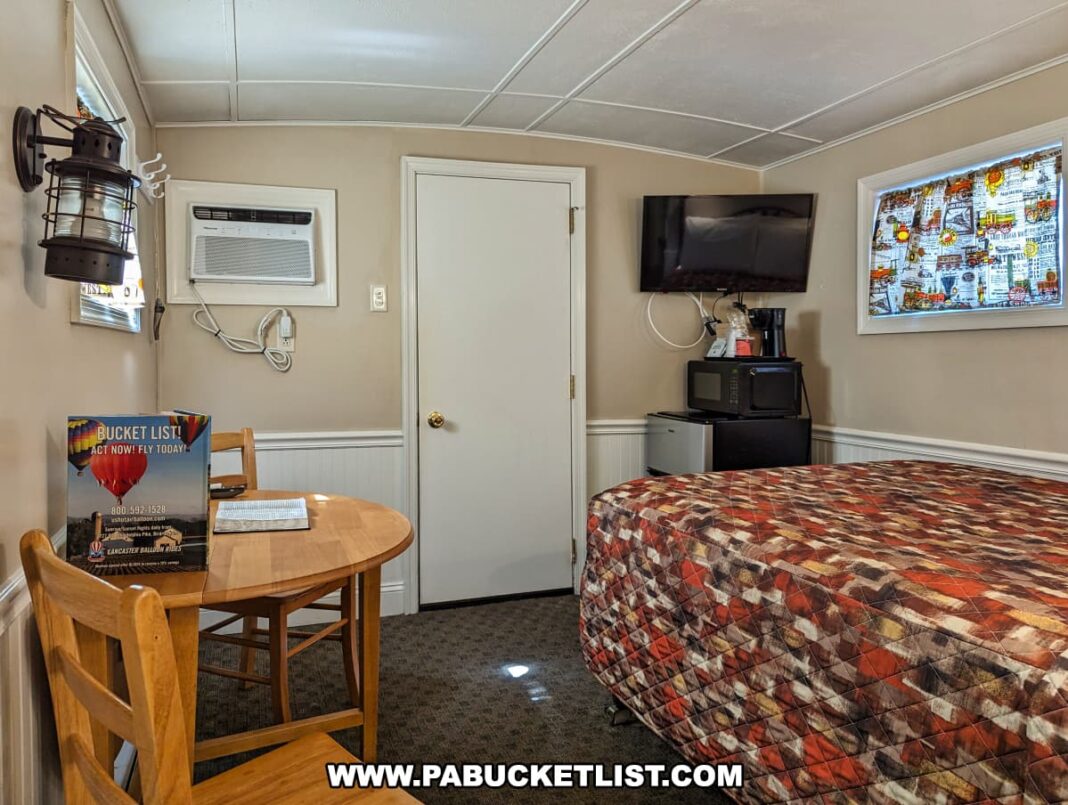 The Red Caboose Motel | Nostalgic Nights in Lancaster County