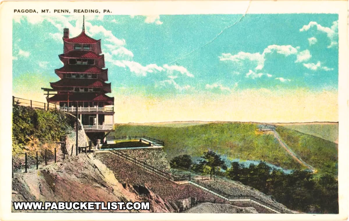 Exploring the Reading Pagoda in Berks County - PA Bucket List