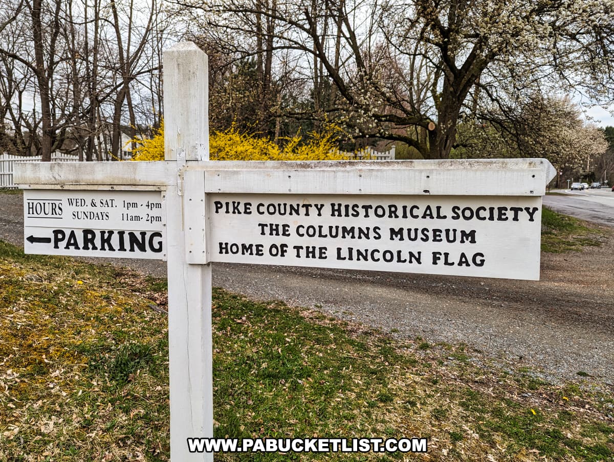 Exploring the Columns Museum in Pike County - PA Bucket List