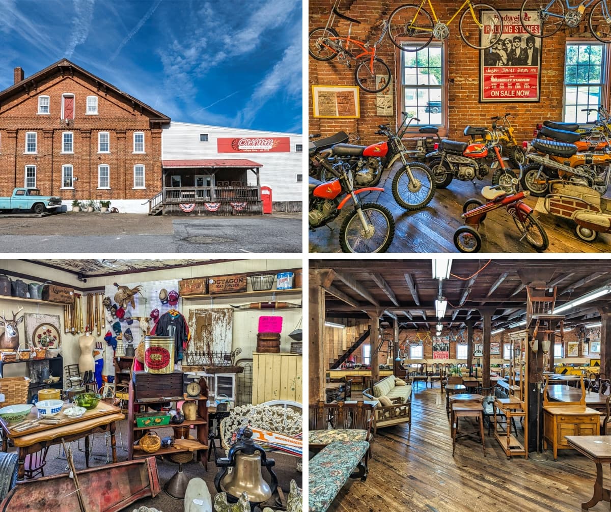Exploring the Old Mill Antique Store in Lancaster County - PA Bucket List