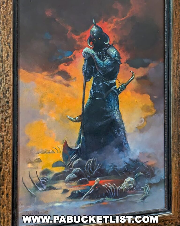 Exploring the Frazetta Art Museum in Monroe County - PA Bucket List