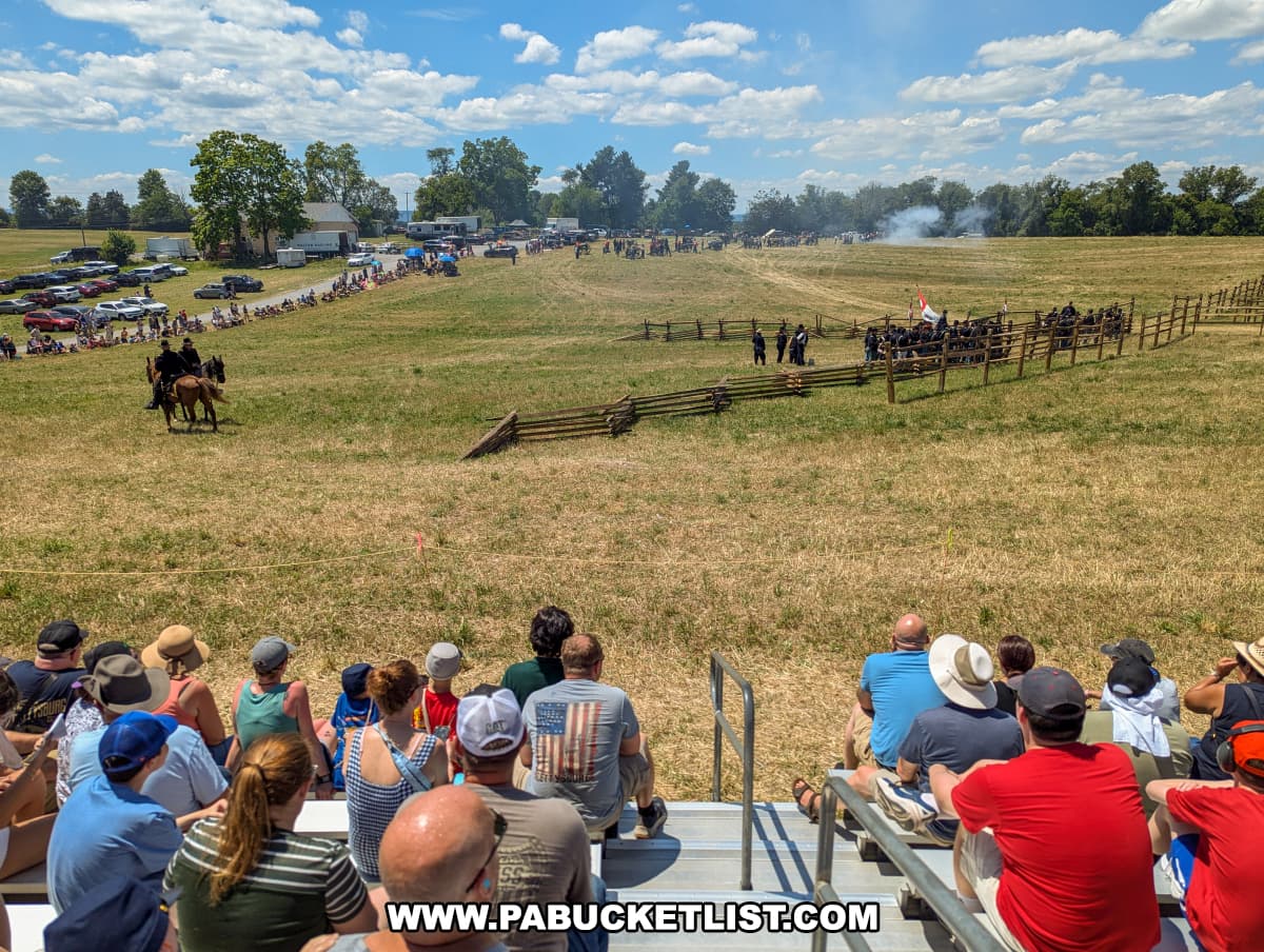 Attending the Battle of Gettysburg Reenactment in Adams County