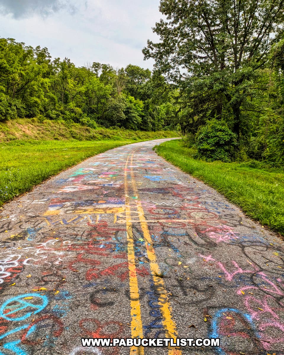 Exploring Graffiti Bridge in Berks County - PA Bucket List