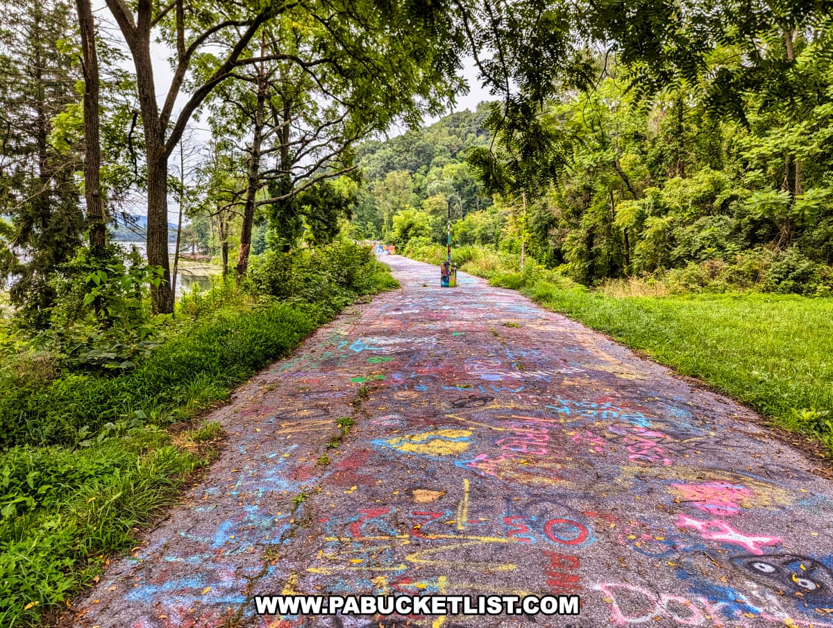 Exploring Graffiti Bridge in Berks County - PA Bucket List