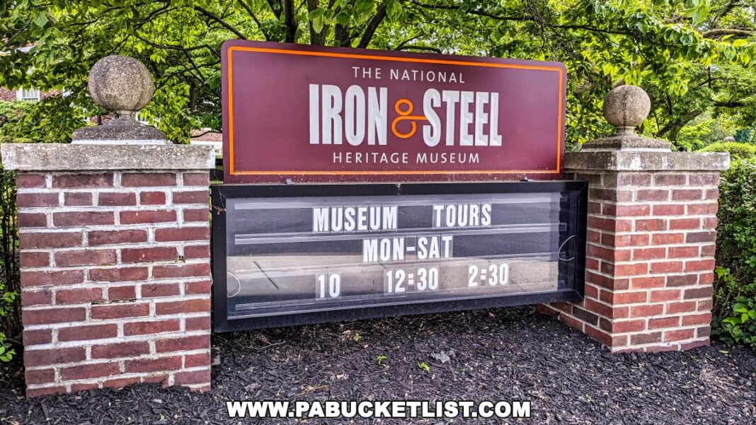 The National Iron and Steel Heritage Museum in Chester County