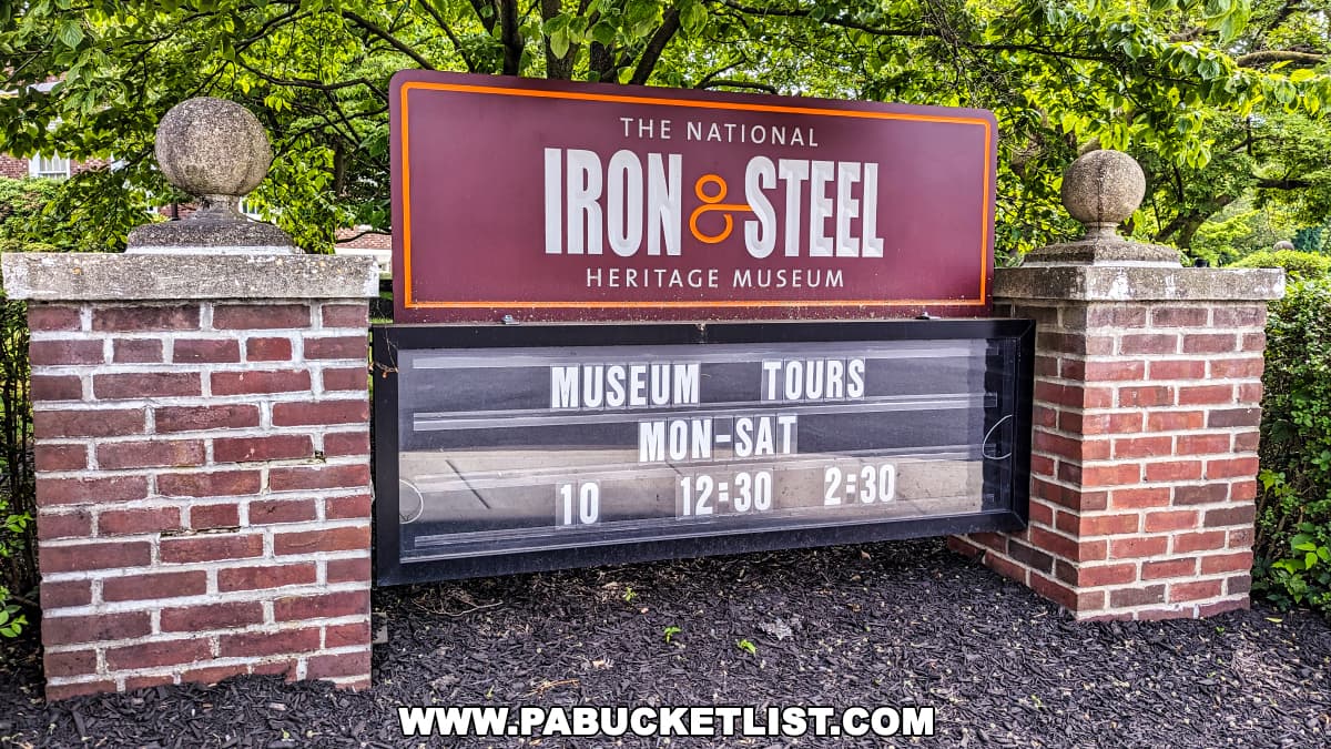 The National Iron and Steel Heritage Museum in Chester County