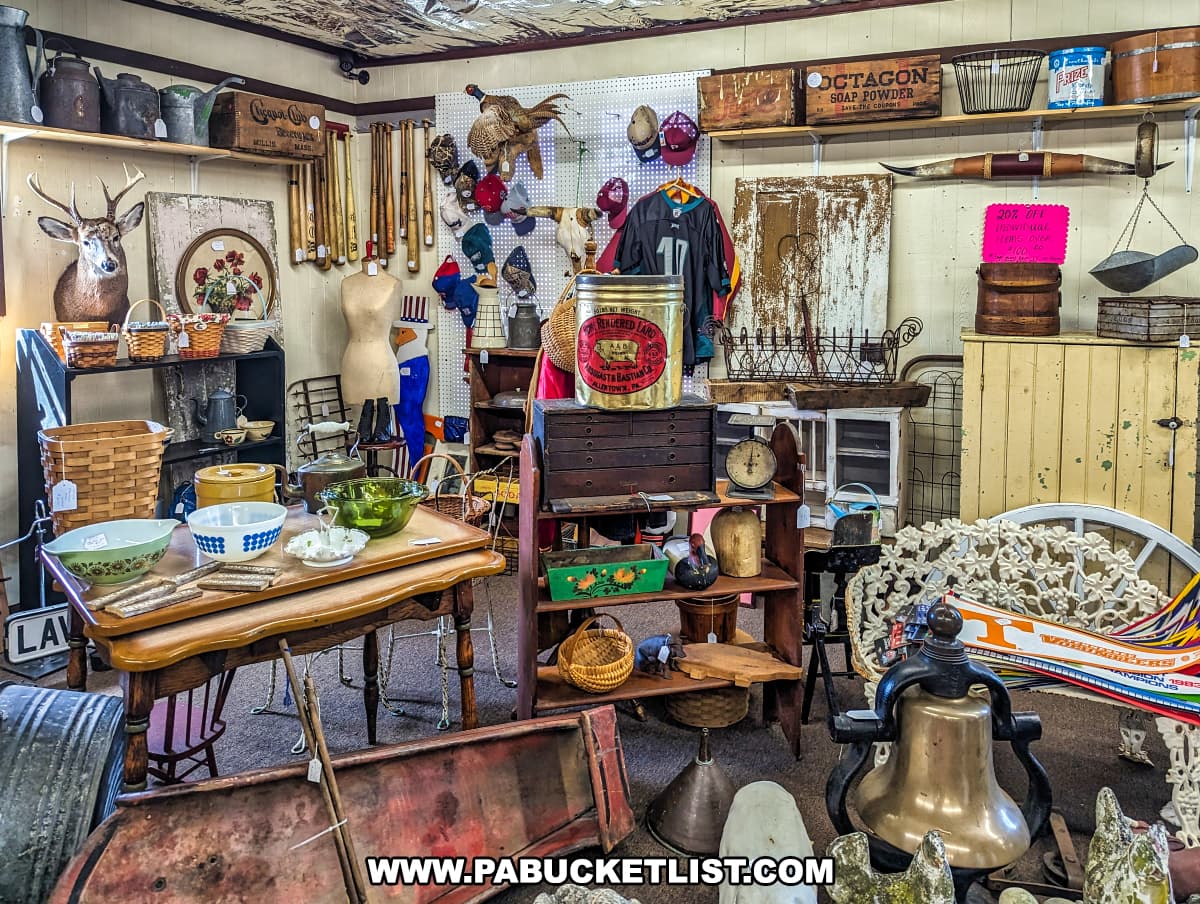 Exploring the Old Mill Antique Store in Lancaster County - PA Bucket List