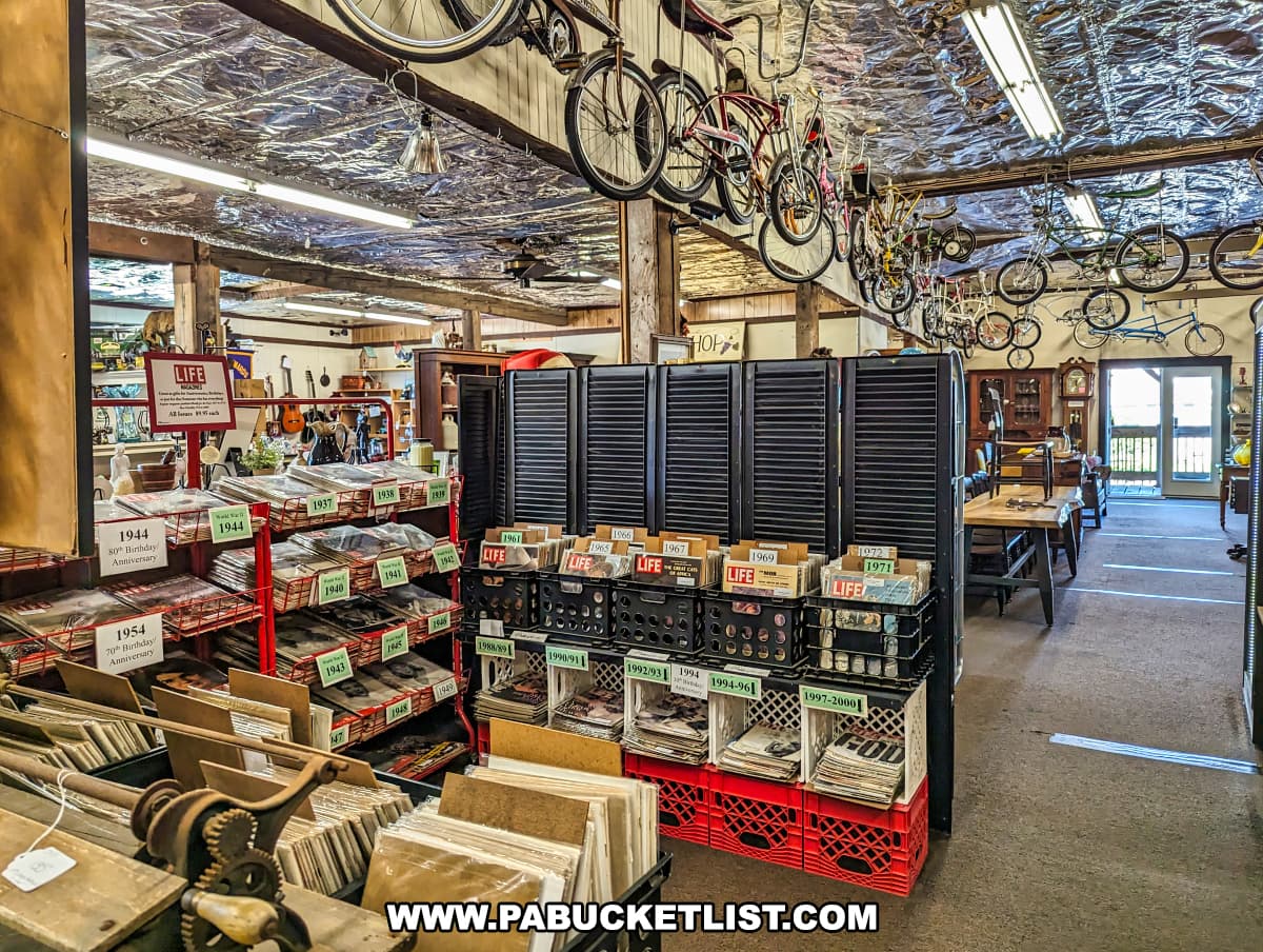 Exploring the Old Mill Antique Store in Lancaster County - PA Bucket List