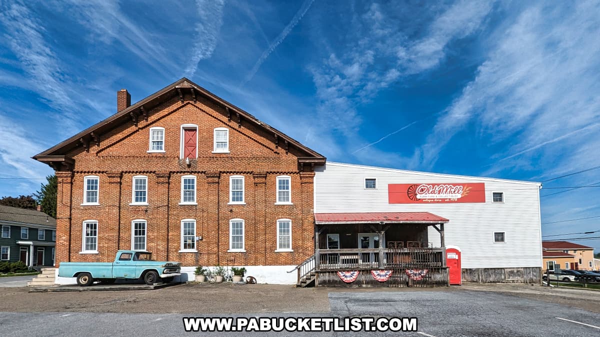 Exploring the Old Mill Antique Store in Lancaster County - PA Bucket List