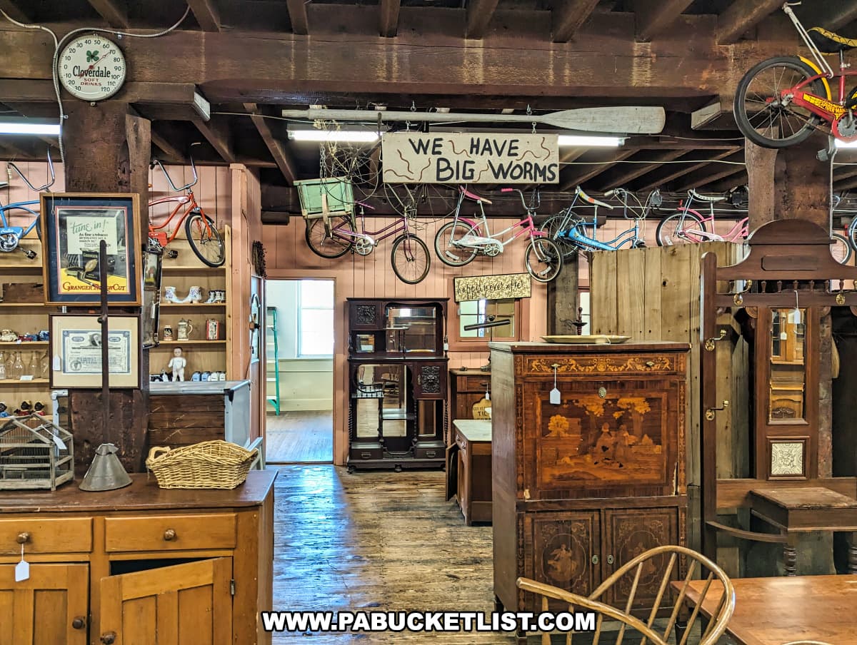 Exploring the Old Mill Antique Store in Lancaster County - PA Bucket List